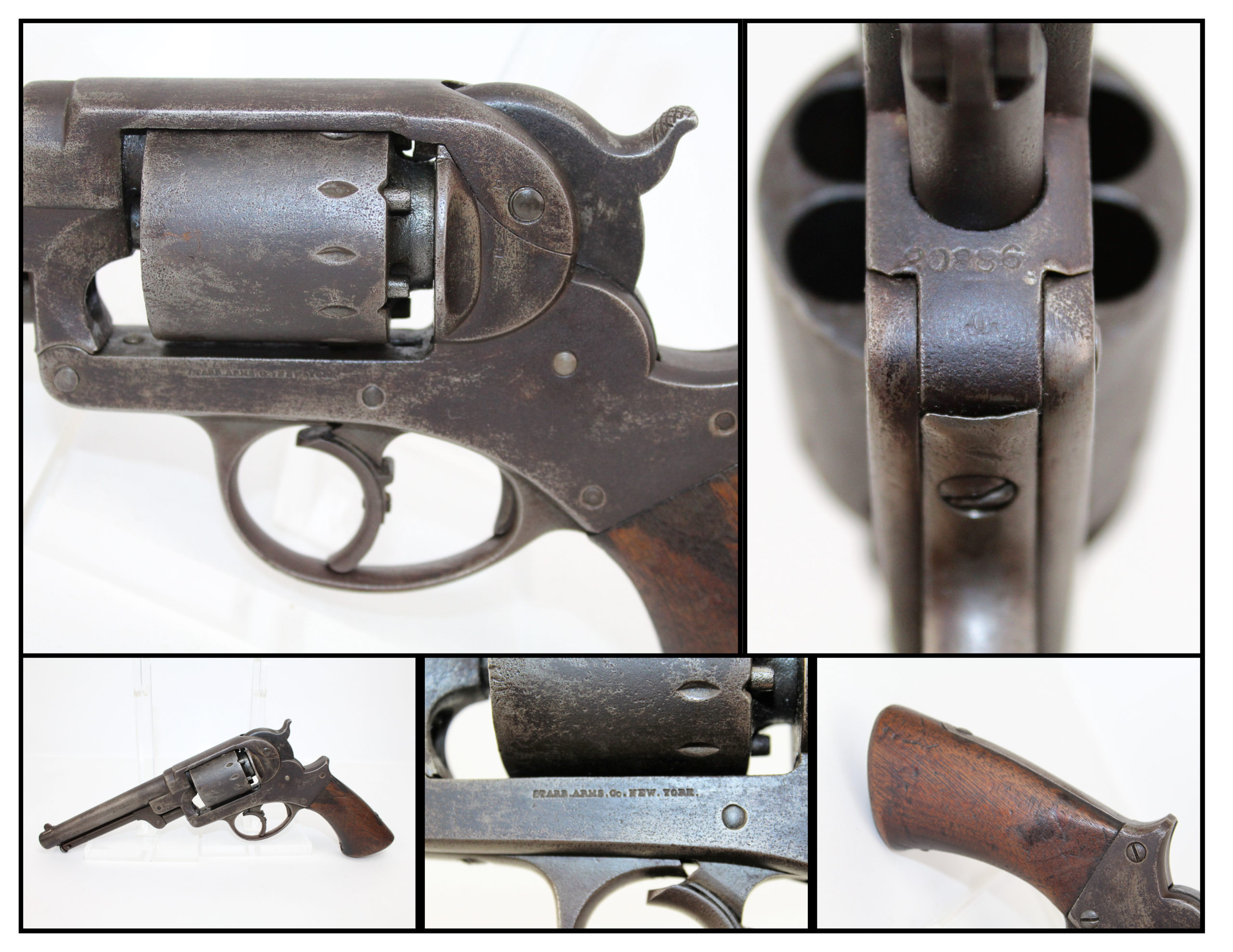 1Collage Civil War Era Starr Arms Model 1858 | Ancestry Guns