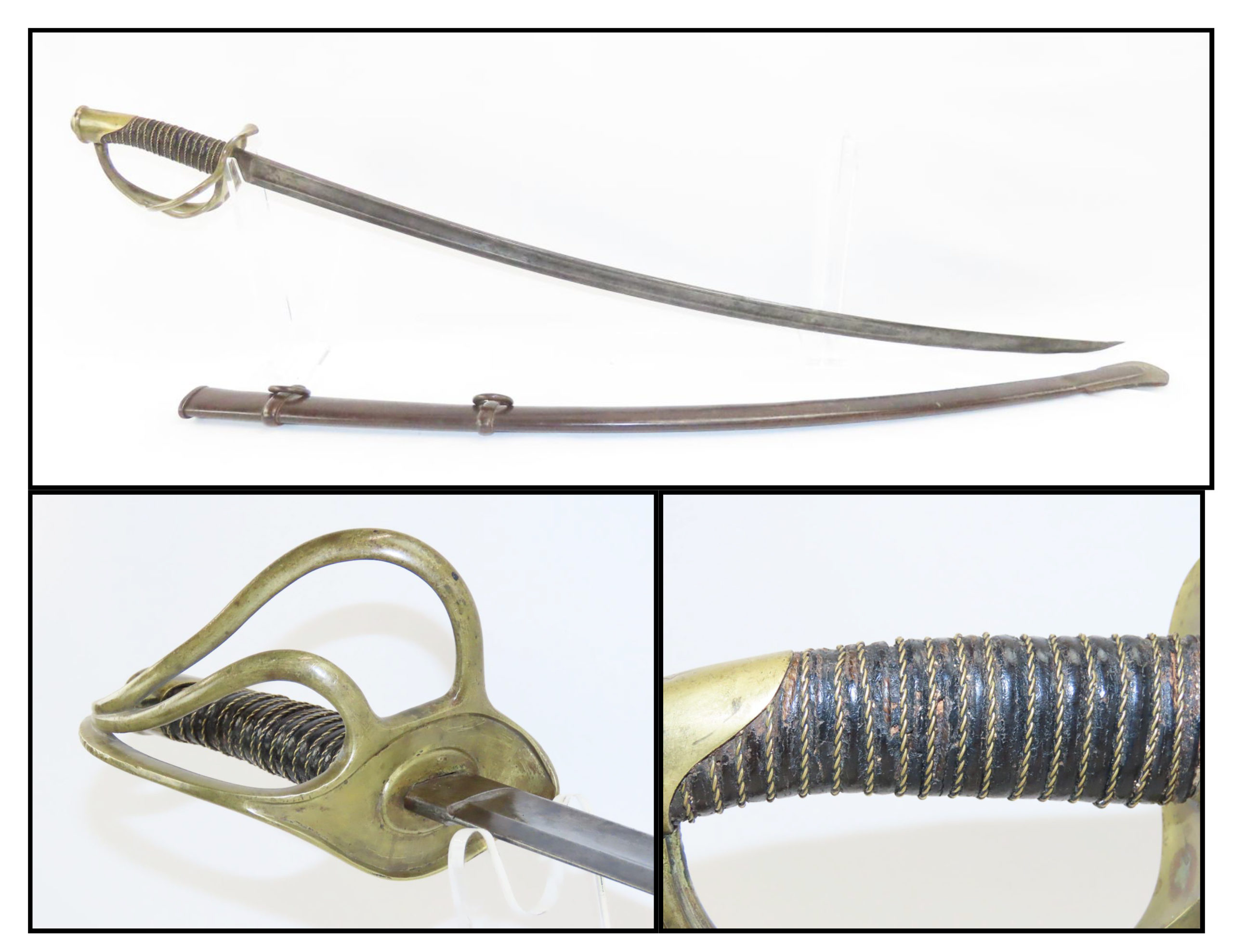 Collage 19th Century U.S. Military Sword | Ancestry Guns