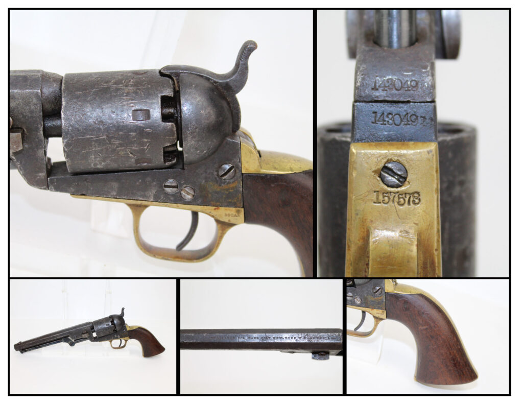 Collage Colt Model 1851 Pocket Revolver | Ancestry Guns