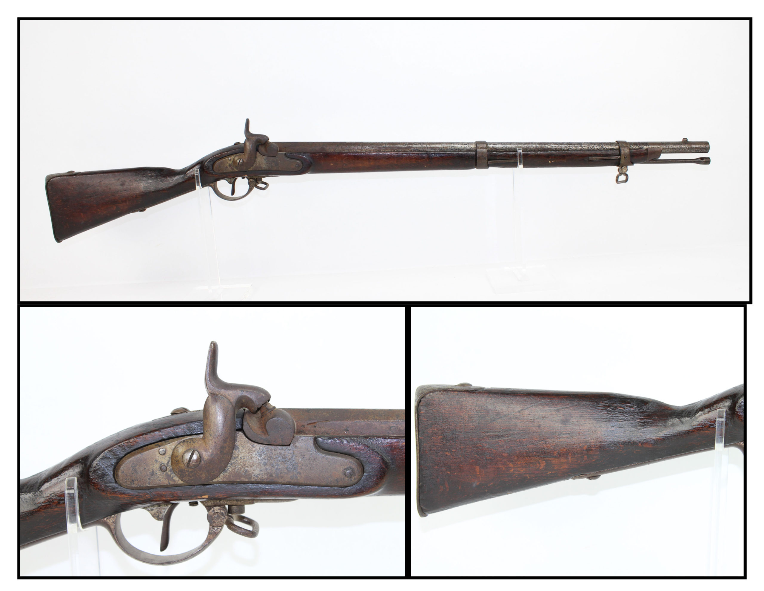 Collage European percussion Military Rifle | Ancestry Guns