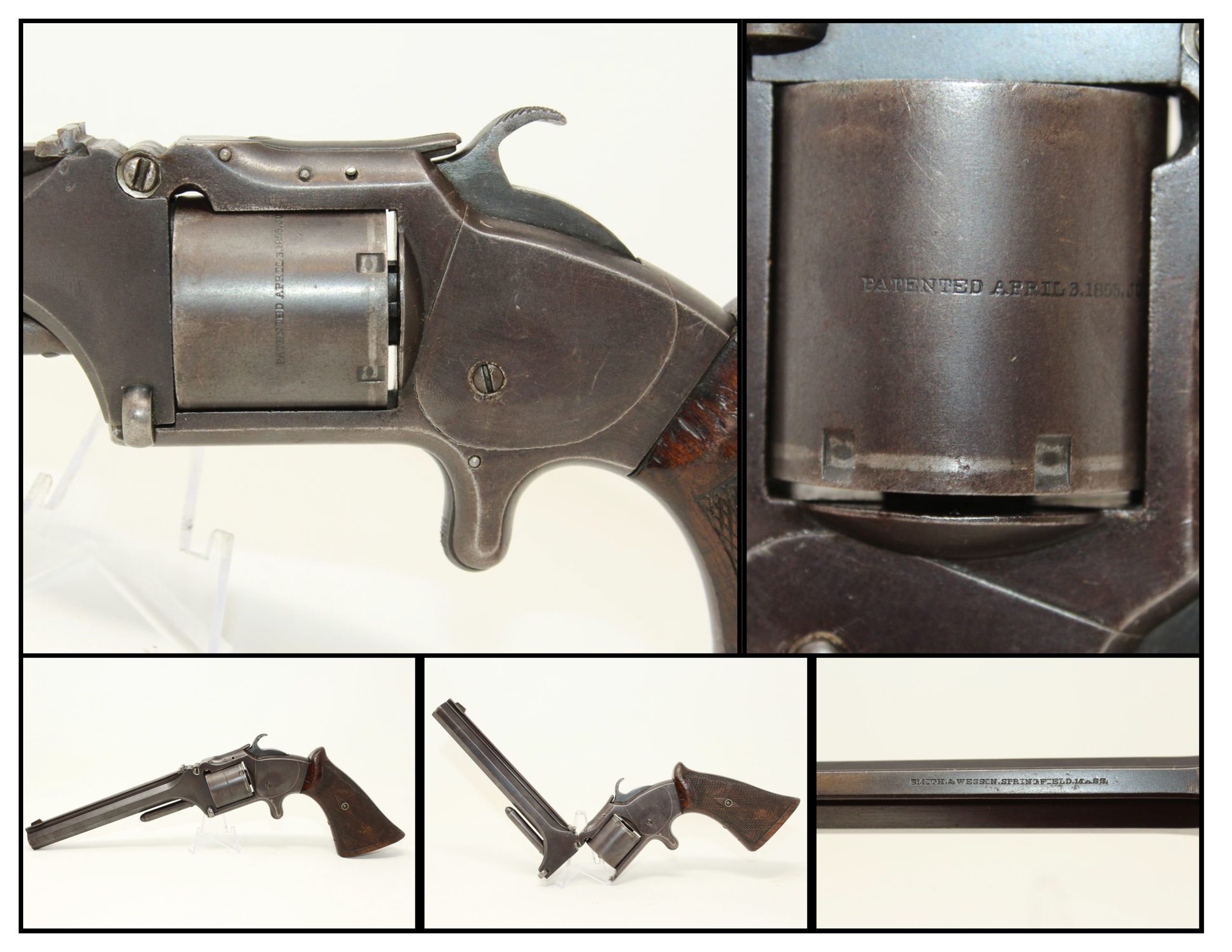 Collage S&W No. 2 Army Revolver | Ancestry Guns