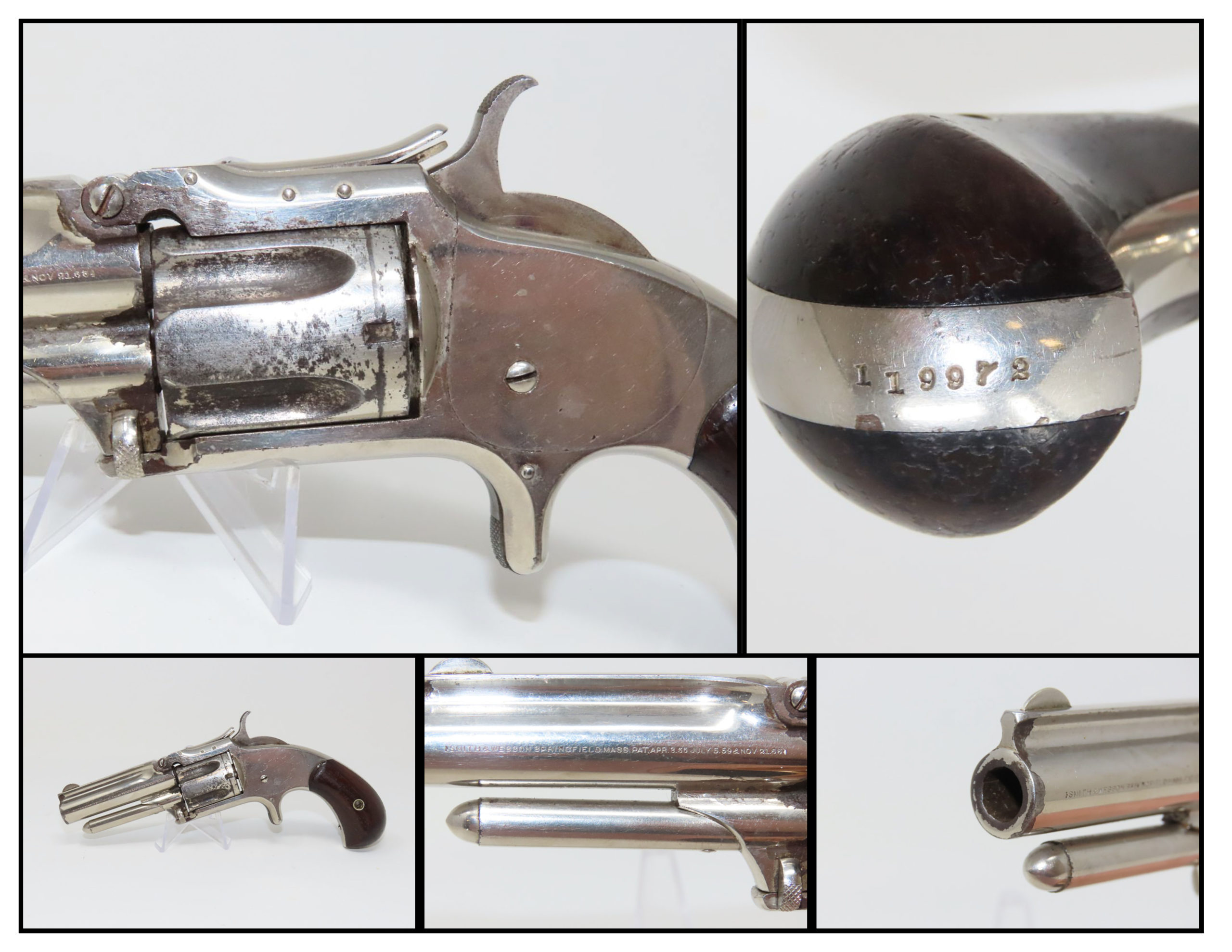 Collage Scarce Special Short Barrel Revolver | Ancestry Guns
