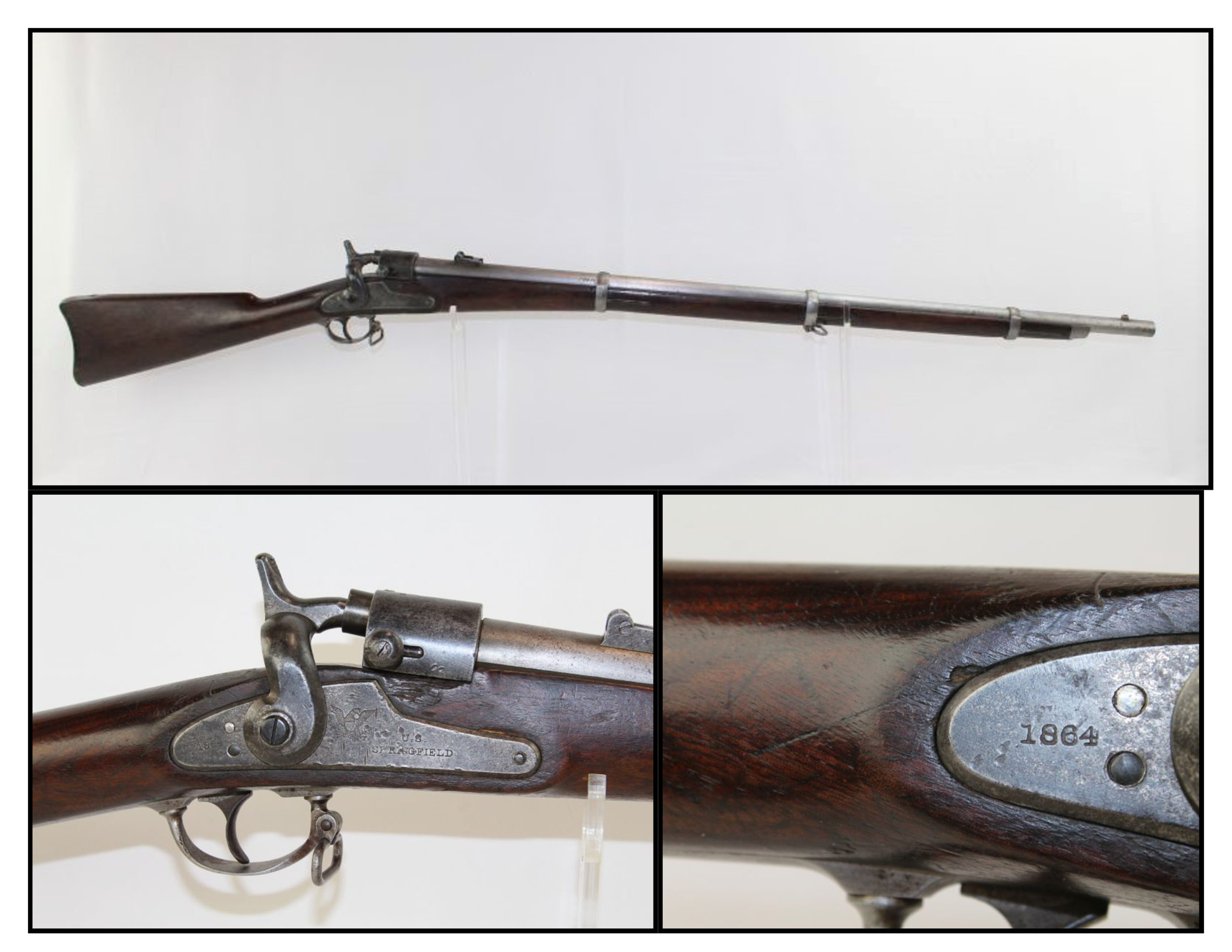 Collage Springfield Joslyn Breech Loading Rifle | Ancestry Guns
