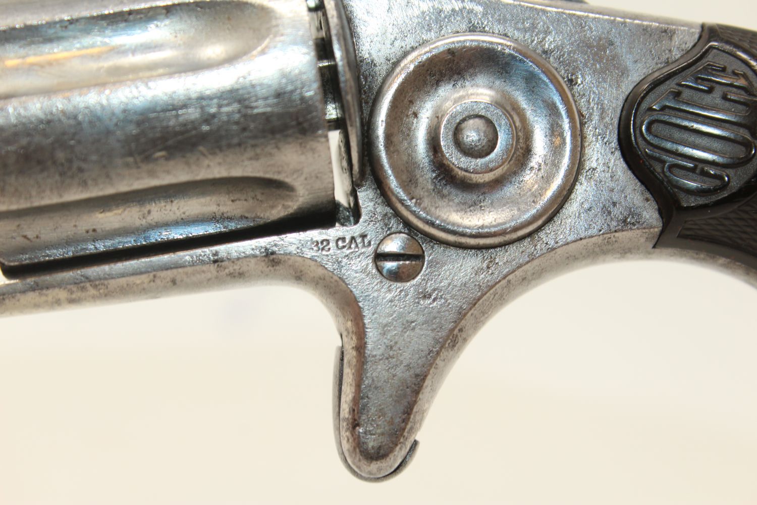 Colt New Line .32 Revolver C&R Antique005 | Ancestry Guns