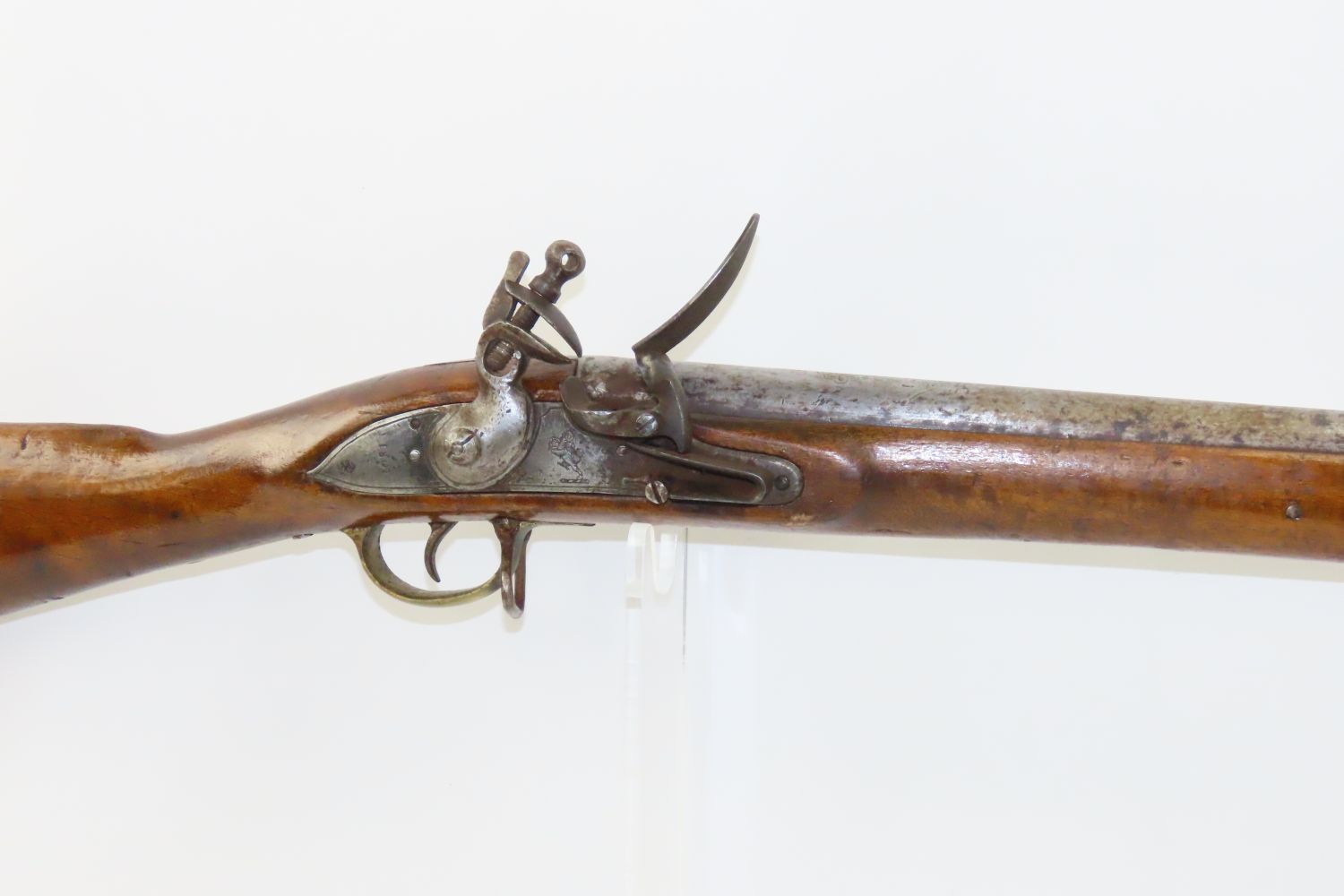East India Co. Brown Bess Flintlock Musket with 1801 Dated Lock 7.7 C&R ...