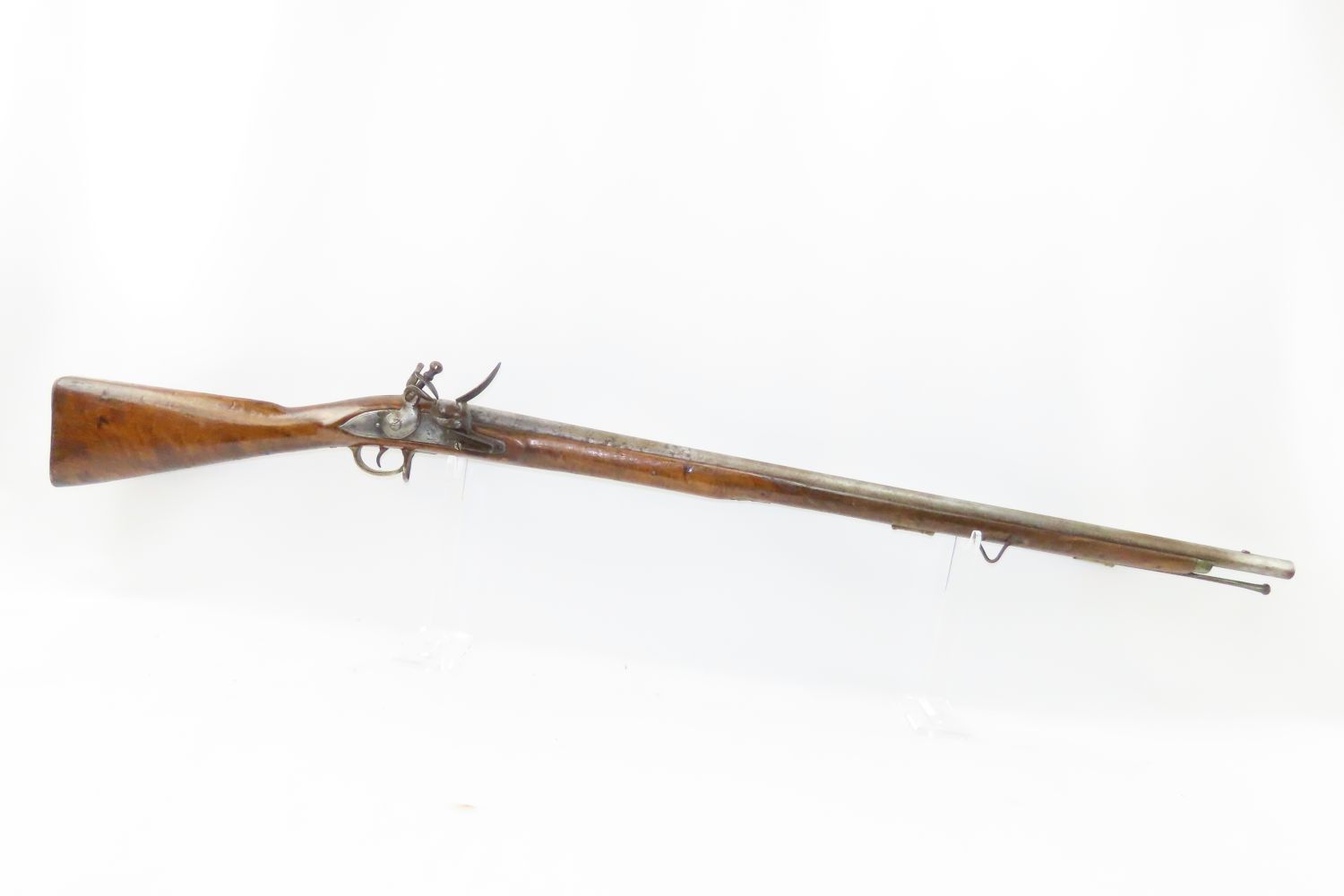 East India Co. Brown Bess Flintlock Musket with 1801 Dated Lock 7.7 C&R ...