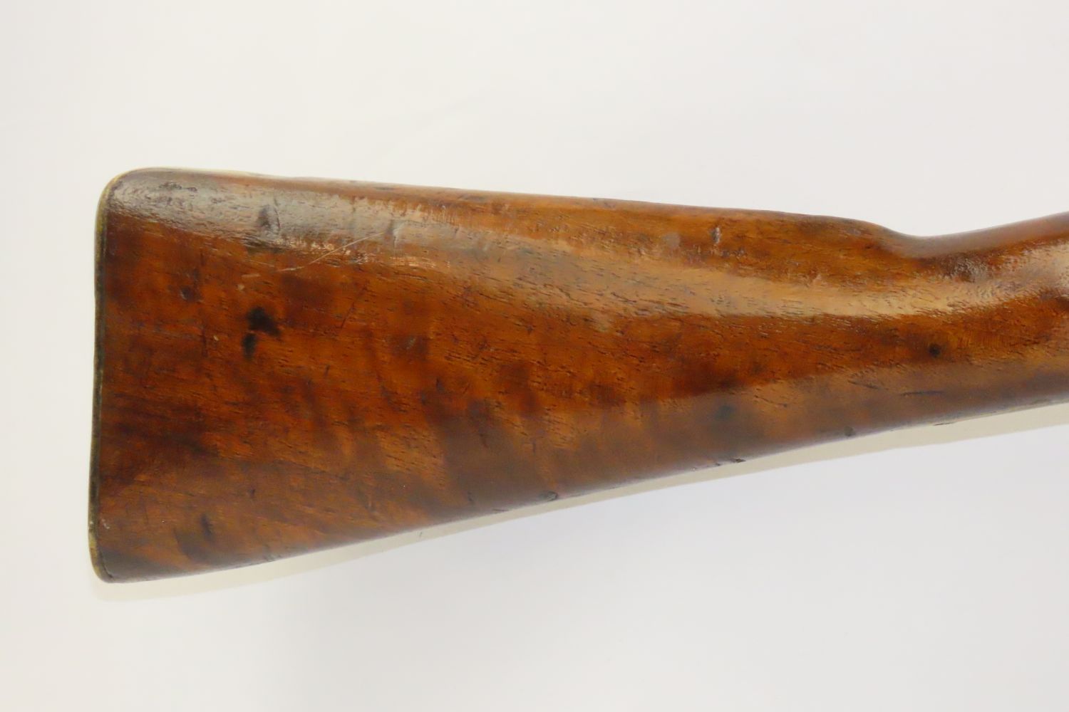 East India Co. Brown Bess Flintlock Musket with 1801 Dated Lock 7.7 C&R ...