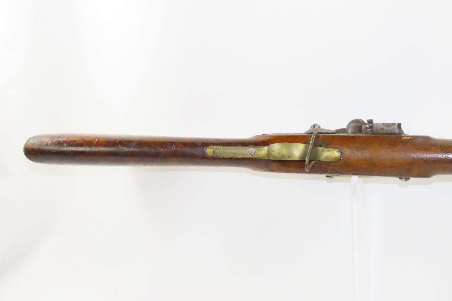 East India Co. Brown Bess Flintlock Musket with 1801 Dated Lock 7.7 C&R ...