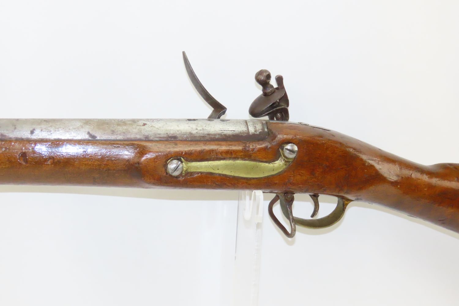 East India Co. Brown Bess Flintlock Musket with 1801 Dated Lock 7.7 C&R ...