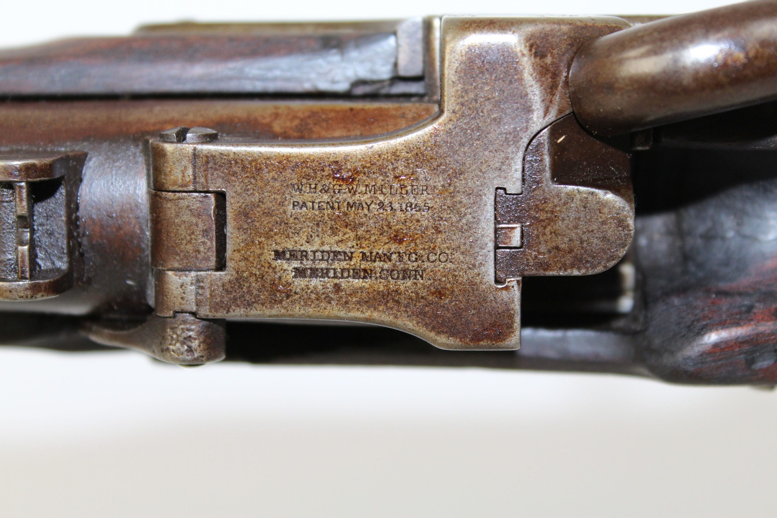 Miller Model 1861 .58 Caliber Rimfire Breech Conversioin Rifle C&R ...