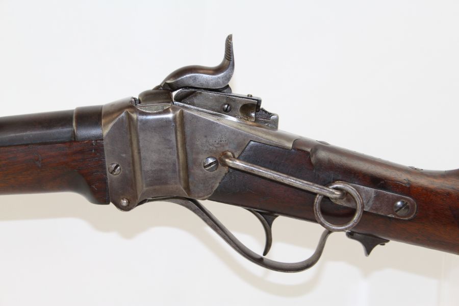 Sharps New Model 1863 Conversion Carbine C&R Antique019 | Ancestry Guns