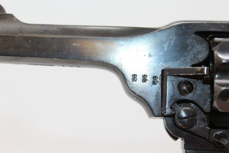 WEbley Mark IV .38 Cross Bolt Safety C&R Antique006 | Ancestry Guns