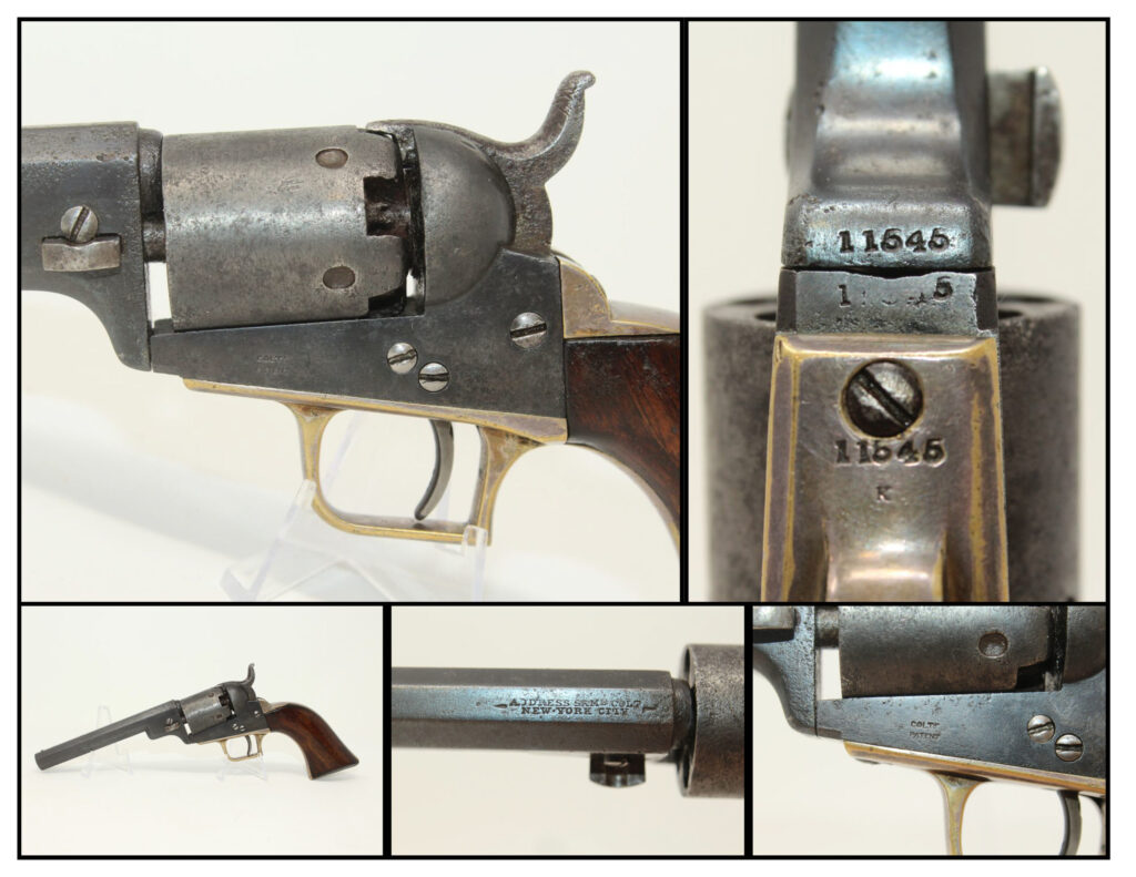 aCollage Colt Model 1848 Baby Dragoon Revolver | Ancestry Guns