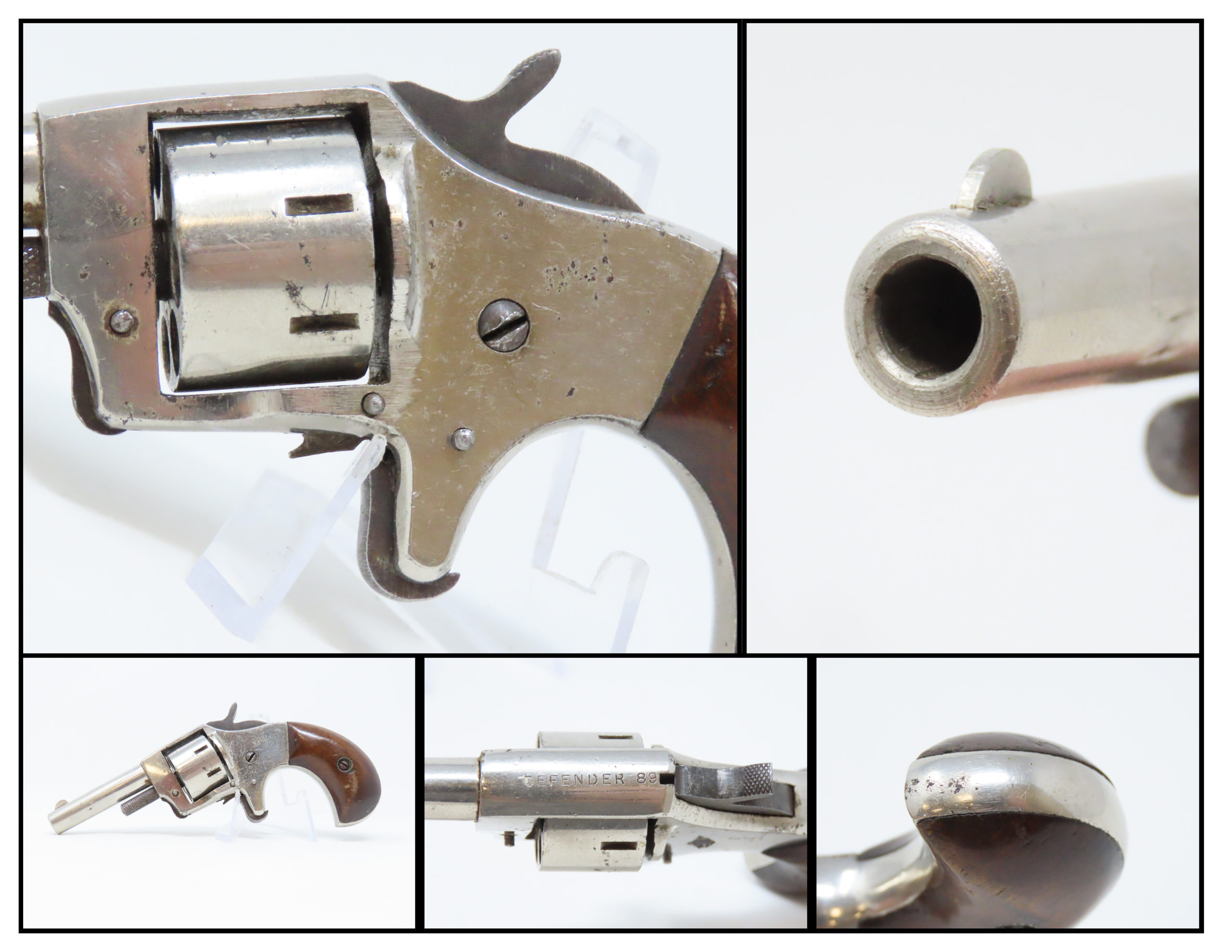 collage iver johnson defender revolver | Ancestry Guns