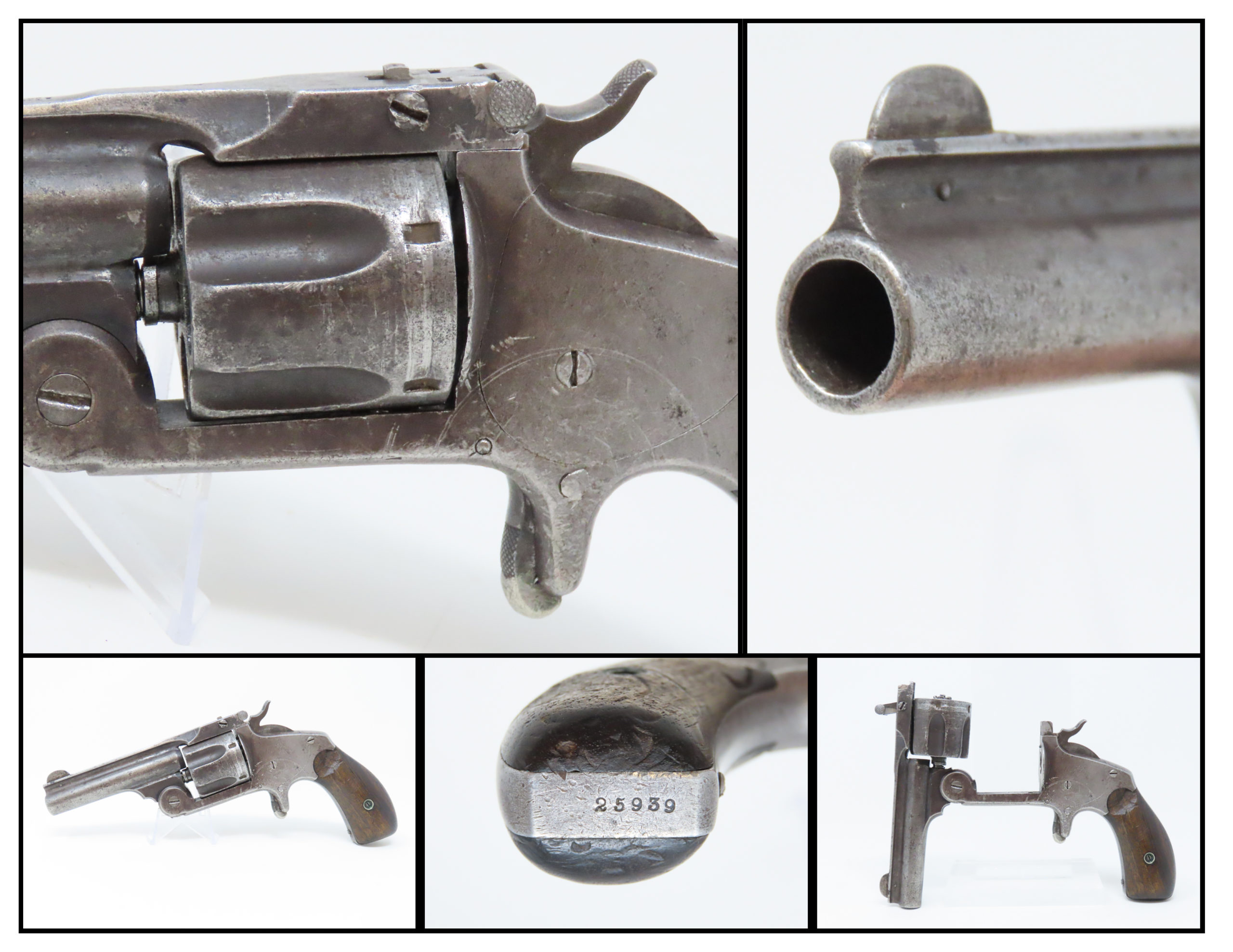 collage s&w double action revolver | Ancestry Guns