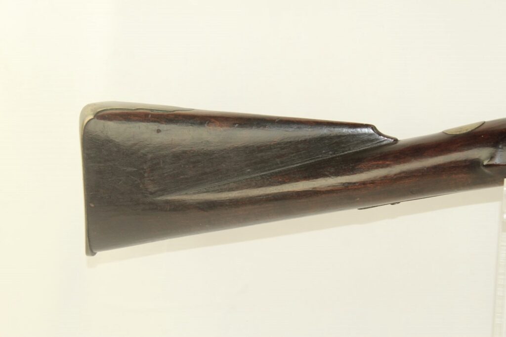 Brown Bess Type Flintlock Musket with Castle and Elephant Lock Markings ...