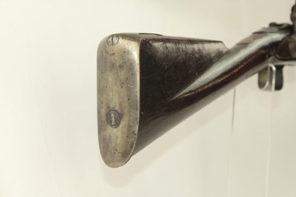 Brown Bess Type Flintlock Musket with Castle and Elephant Lock Markings ...