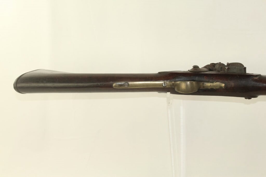 Brown Bess Type Flintlock Musket with Castle and Elephant Lock Markings ...