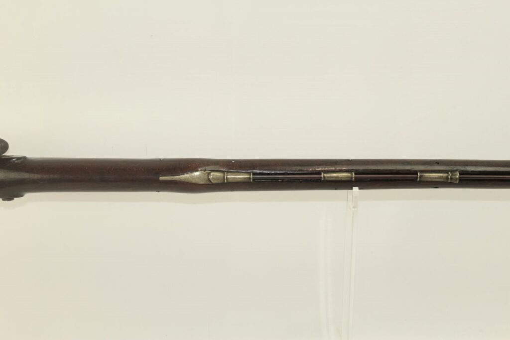 Brown Bess Type Flintlock Musket with Castle and Elephant Lock Markings ...