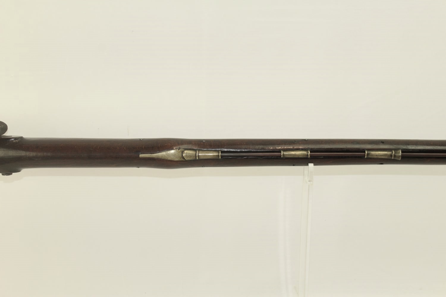 Brown Bess Type Flintlock Musket with Castle and Elephant Lock Markings ...