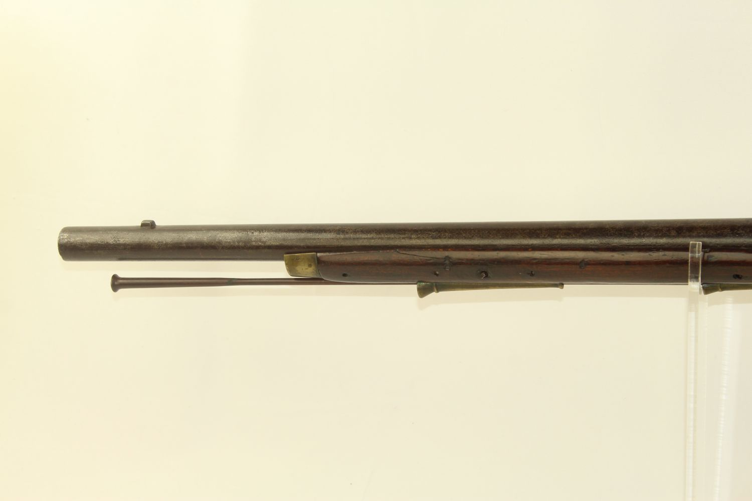 Brown Bess Type Flintlock Musket with Castle and Elephant Lock Markings ...