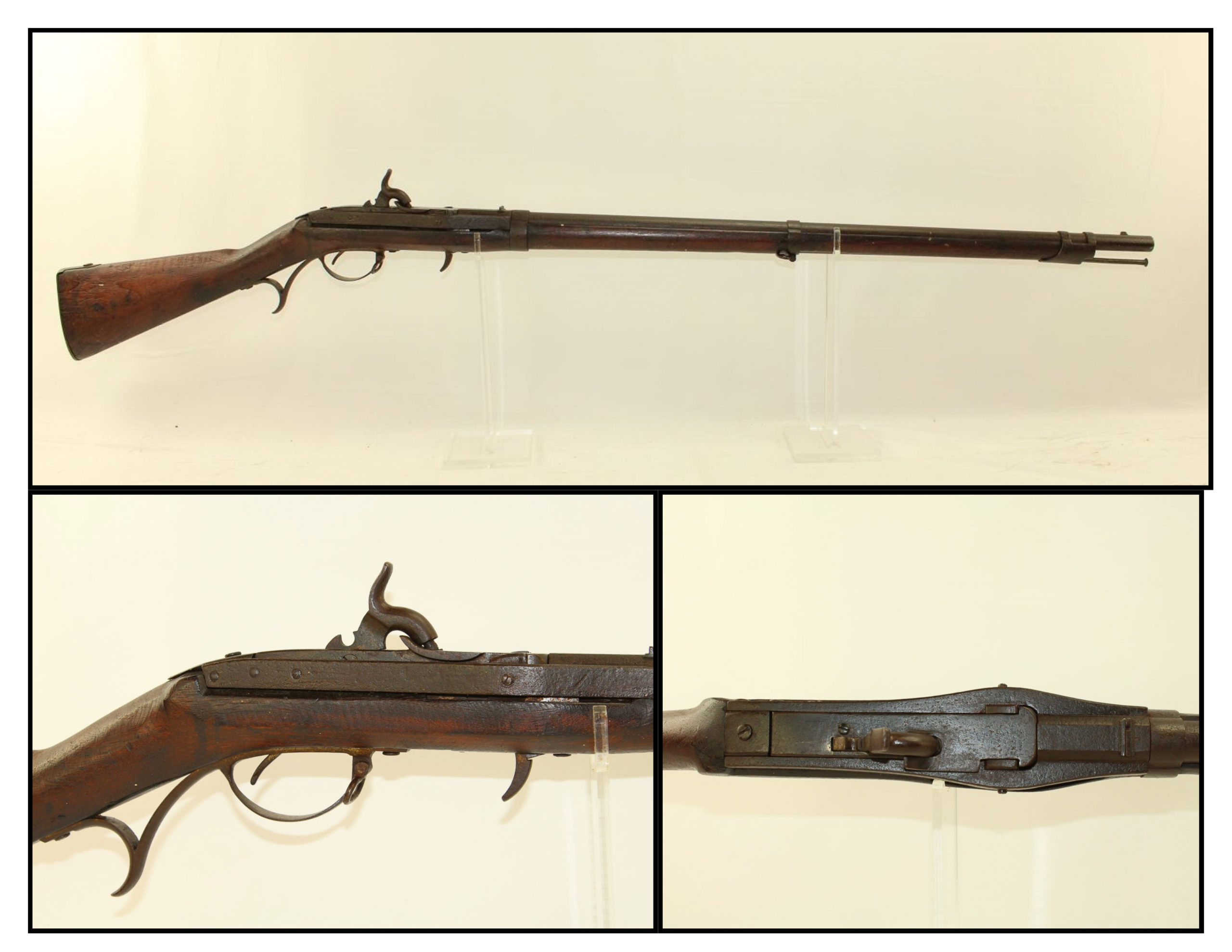 Collage Harpers Ferry Model 1819 Hallf Breech Loading Rifle 9.11.20 ...