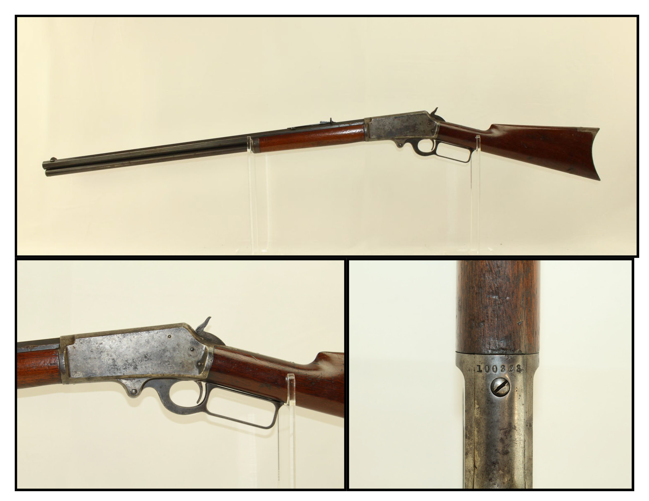 Collage Marlin Model 1893 Rifle | Ancestry Guns