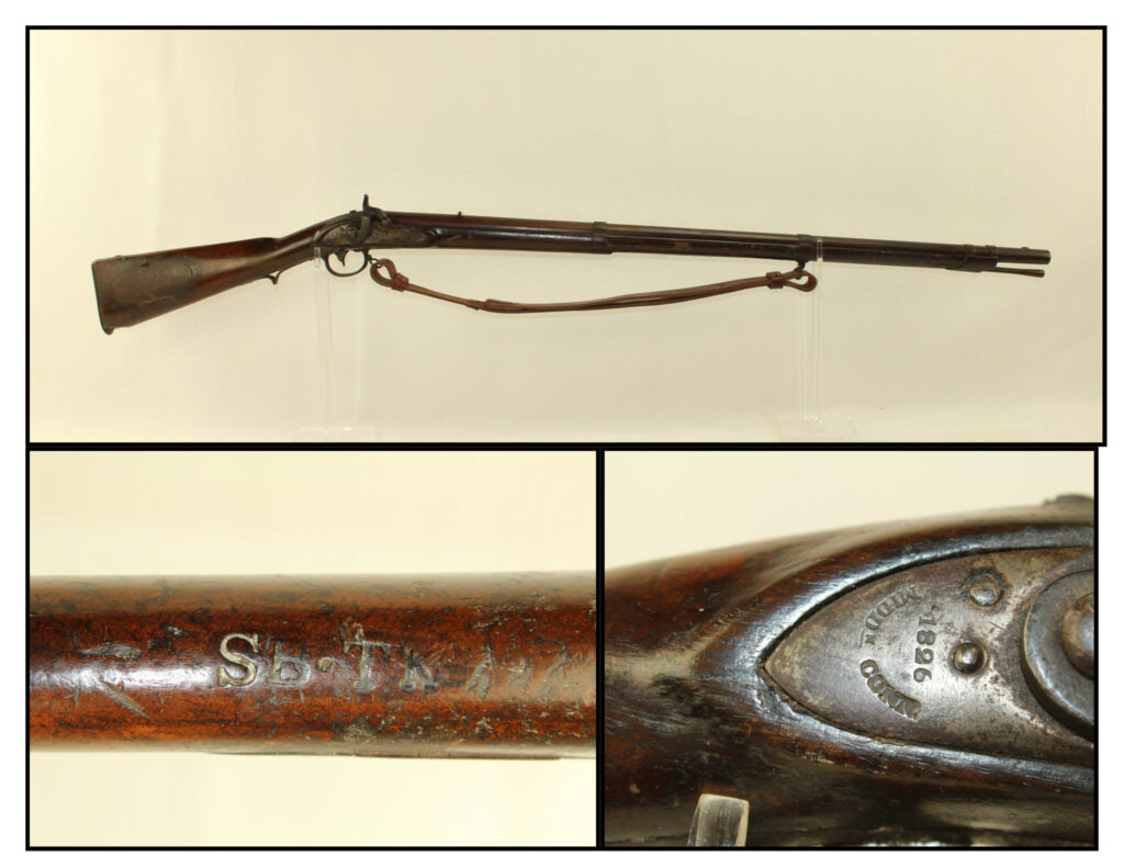 Collage R. Johnson U.S. Model 1817 Common Rifle | Ancestry Guns