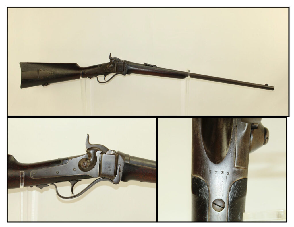Collage Sharps Sporting Rifle | Ancestry Guns