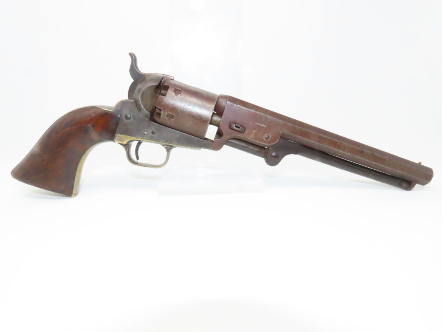 Colt Model 1851 Navy Percussion Revolver 4.3 C&R Antique018 | Ancestry Guns