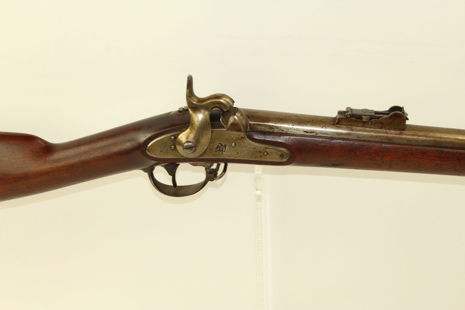 Dated U.S. Springfield Model 1851 Cadet Rifled Musket 12.6 C&R ...