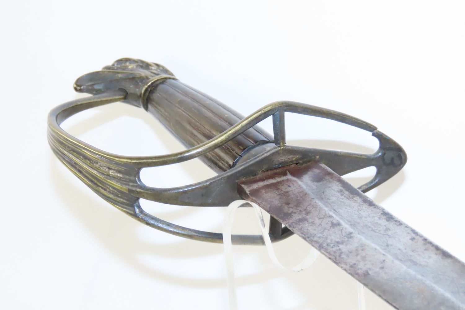 Eagle Head Pommel Curved Blade 5.22 C&R Antique004 | Ancestry Guns