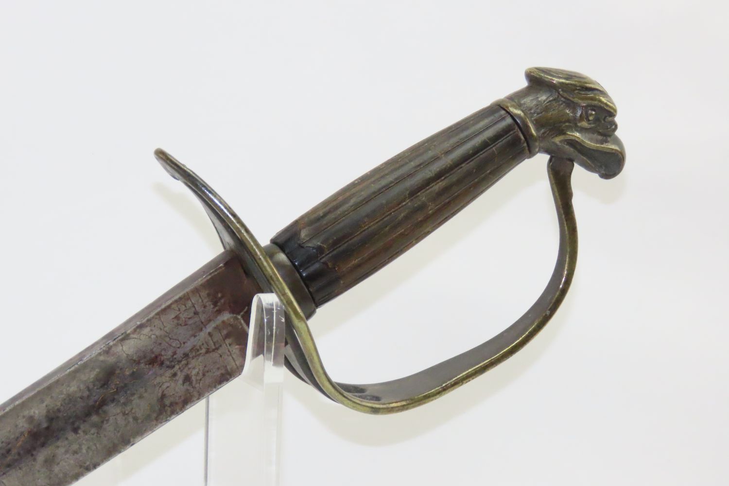 Eagle Head Pommel Curved Blade 5.22 C&R Antique014 | Ancestry Guns