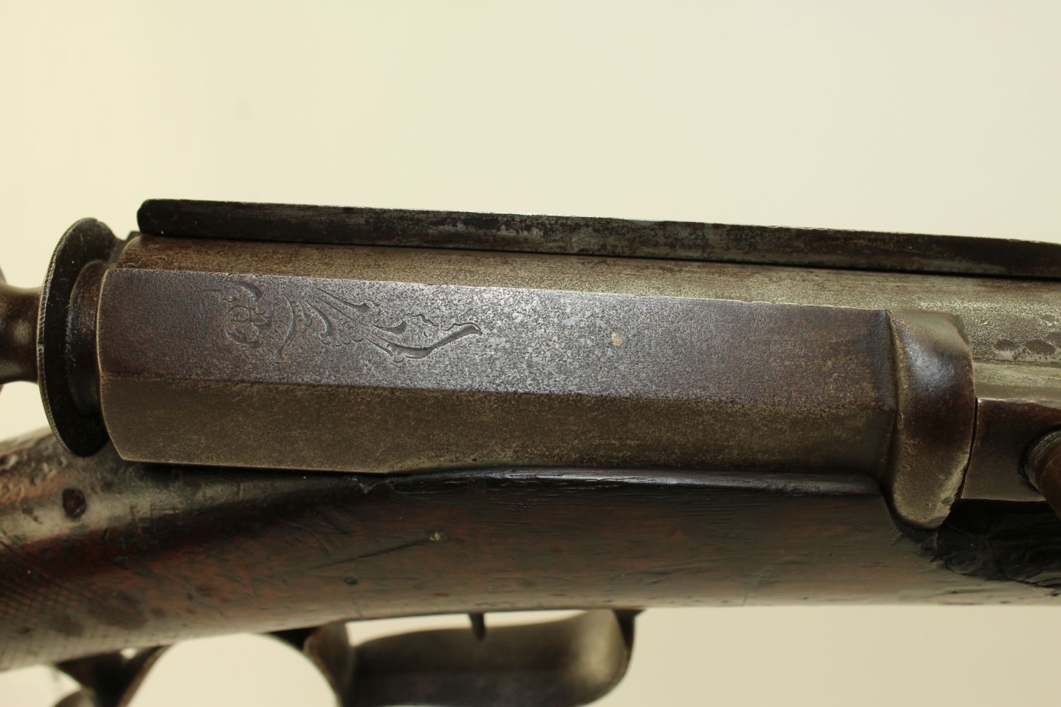 Engraved Klein Patent Needlefire bolt Action Sporting Rifle C&R ...
