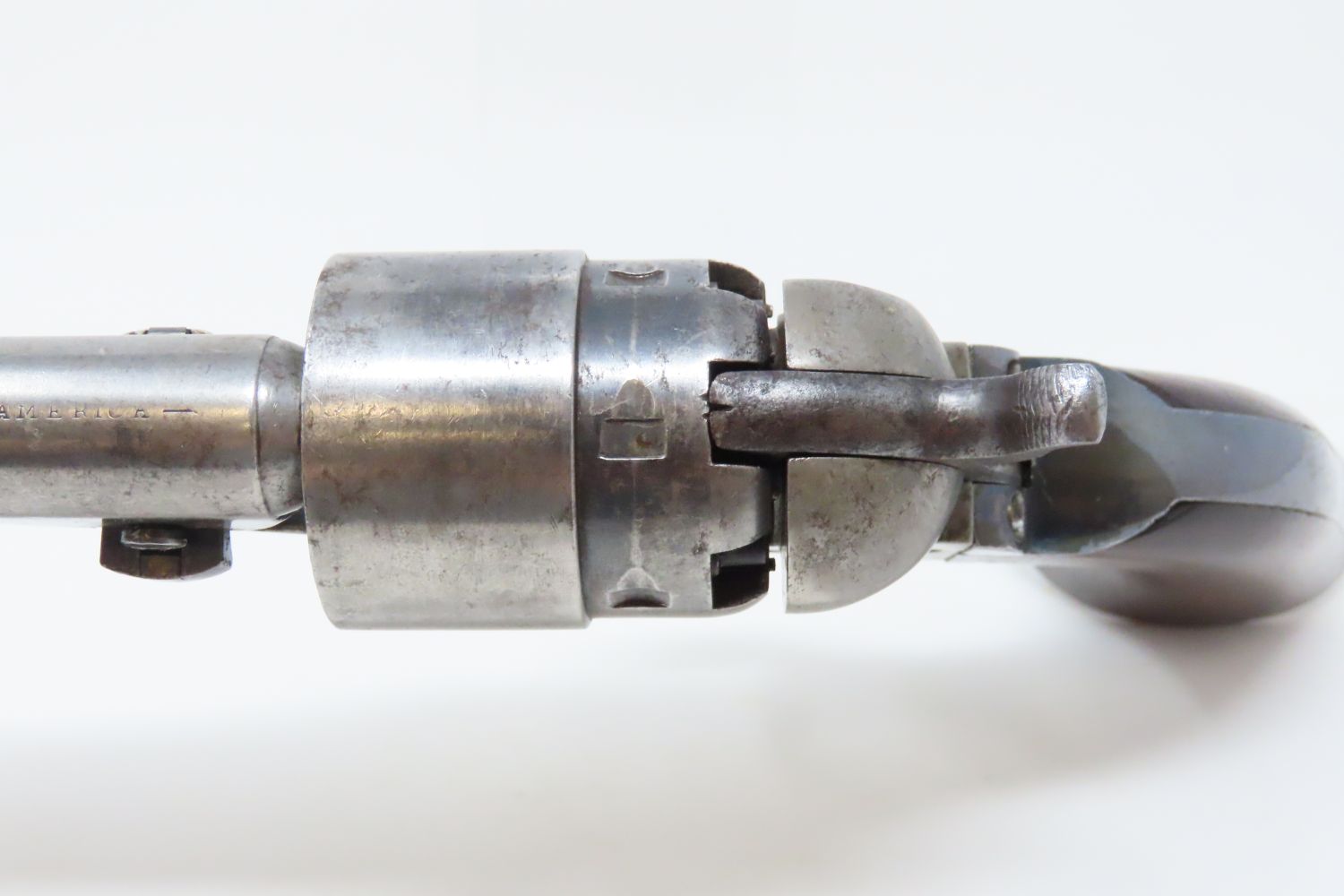 Indian War Era Rebuilt U.S. Colt MOdel 1860 Army Percussion Revolver 6. ...