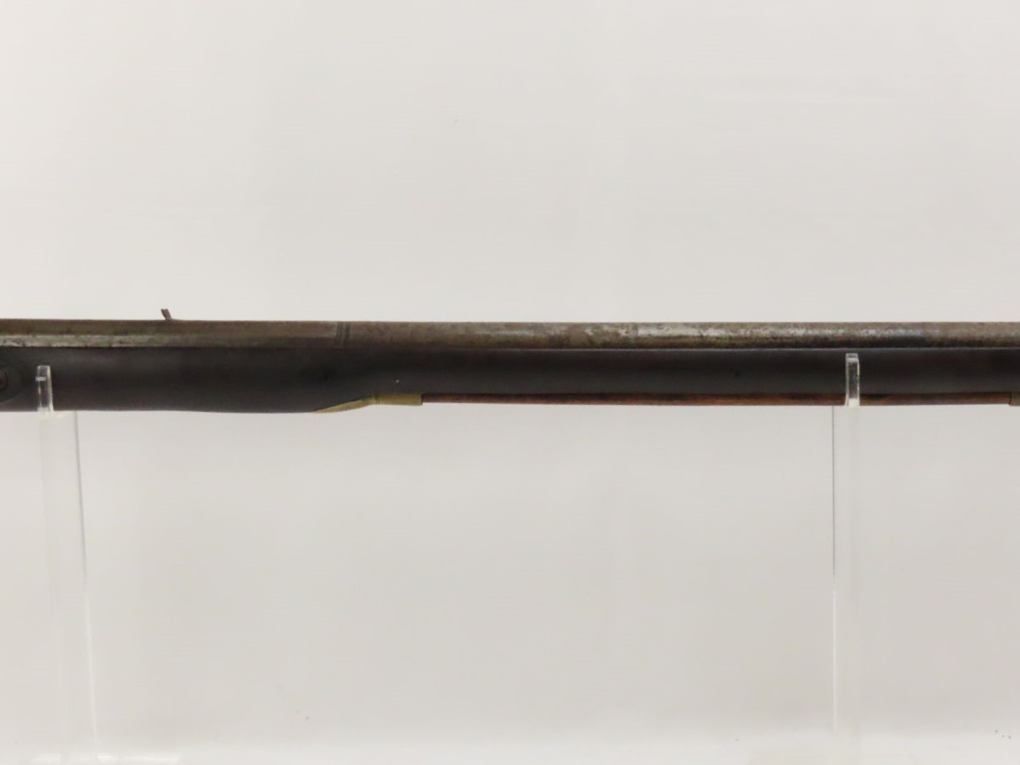 Large Flintlock Rifled Wall Gun Amusette 2.3 C&R Antique005 | Ancestry Guns
