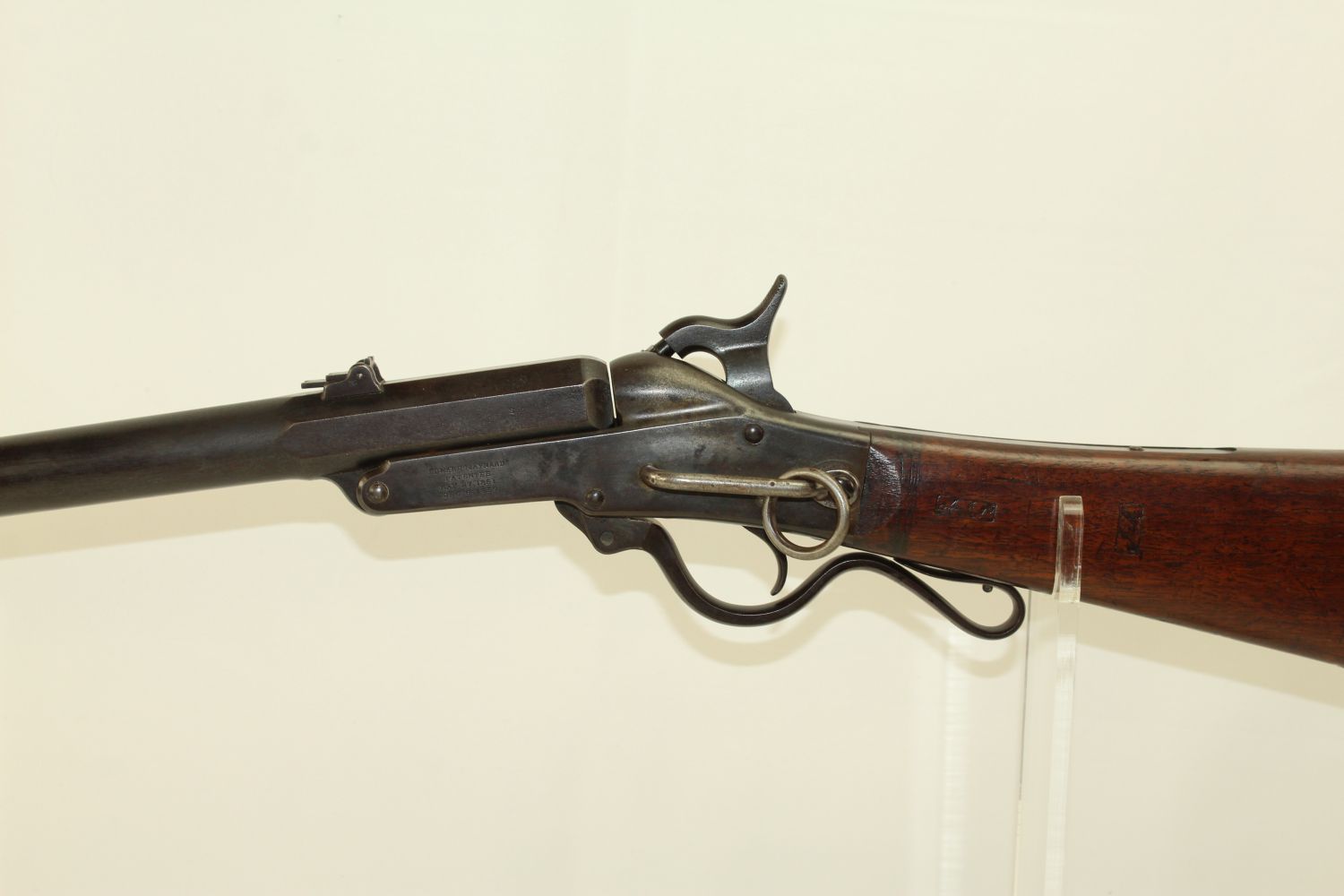 Massachusetts Arms Company Second Model Maynard Percussion Carbine C&R Antique001 | Ancestry Guns
