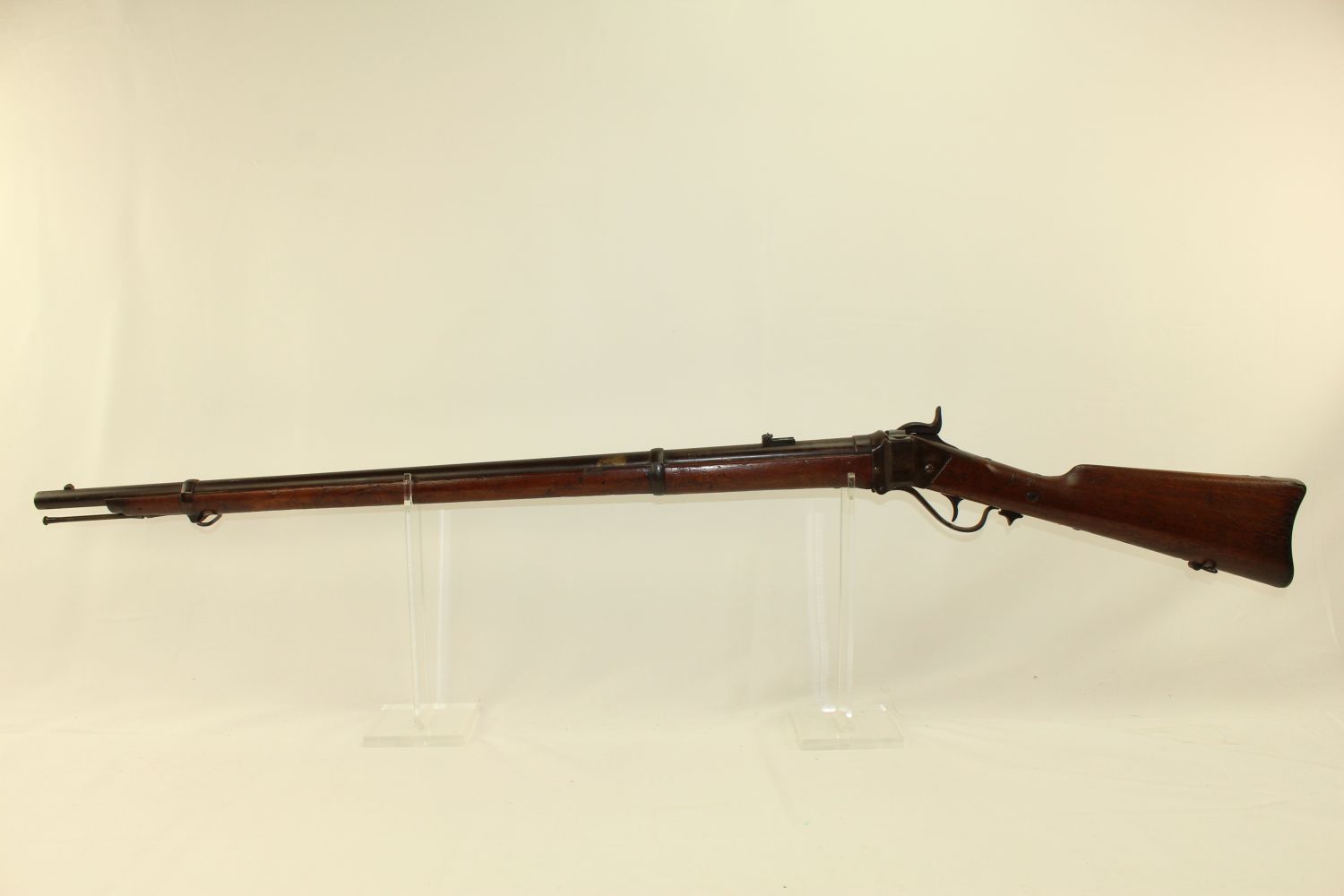 Scarce U.S. Springfield-Sharps Model 1870 Second Type Military Trials ...