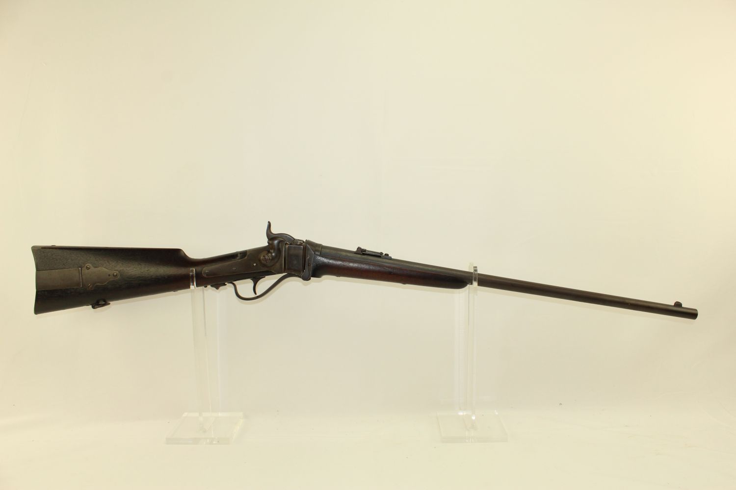 Sharps Sporting Rifle with Mecham Style Converted Lock C&R Antique002 ...