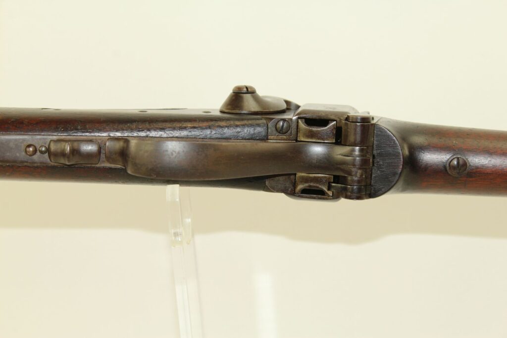 Sharps Sporting Rifle with Mecham Style Converted Lock C&R Antique010 ...