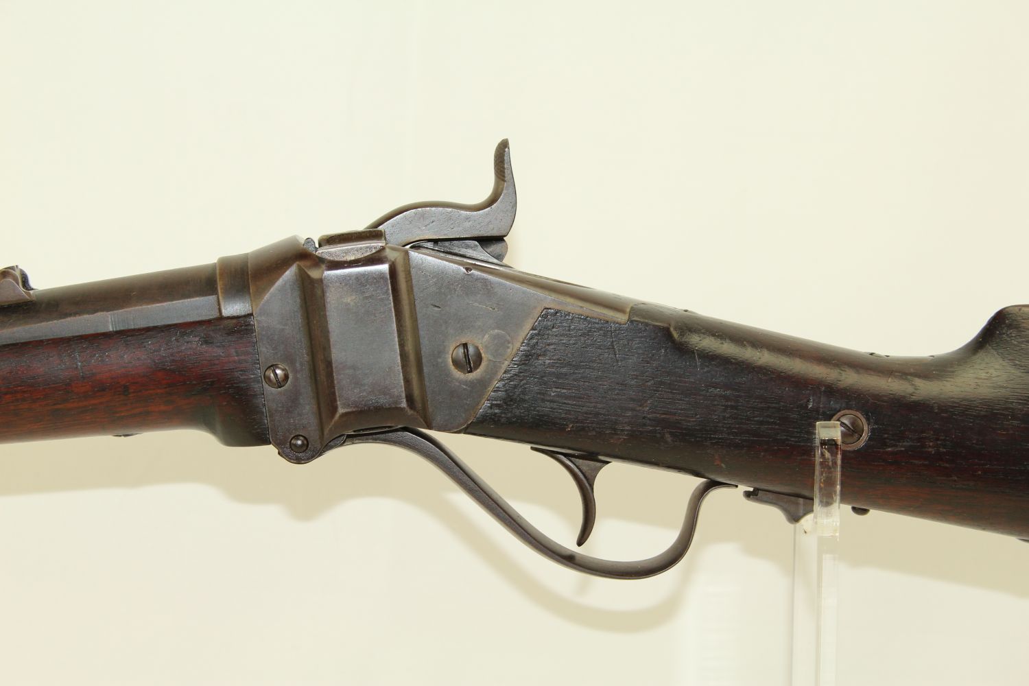 Sharps Sporting Rifle with Mecham Style Converted Lock C&R Antique020 ...