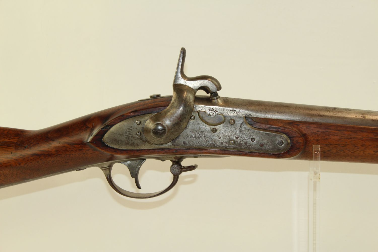 Springfield Model 1816 Cone Conversion Musket With Bayonet C&R ...