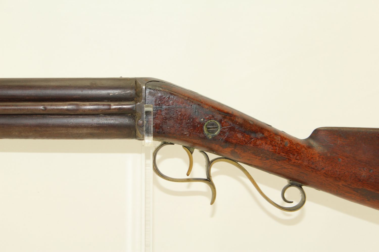 T.W. Barnes Style Mule-Ear Combination Gun 12.16 C&R Antique017 ...