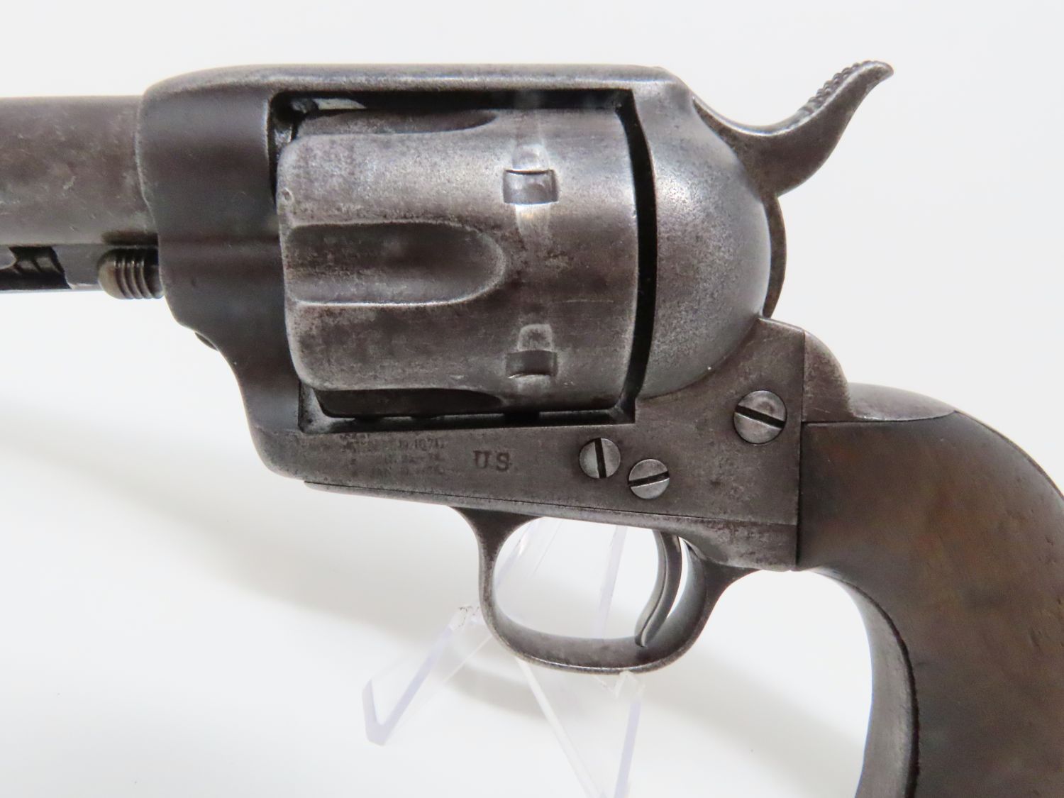 U.S. Colt Artillery Model SIngle Action Army Revolver 3.09 C&R Antique004 | Ancestry Guns