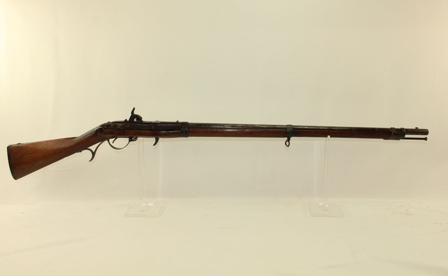 U.S. Harpers Ferry Model 1819 hall Breech Loading Percussion Conversion ...