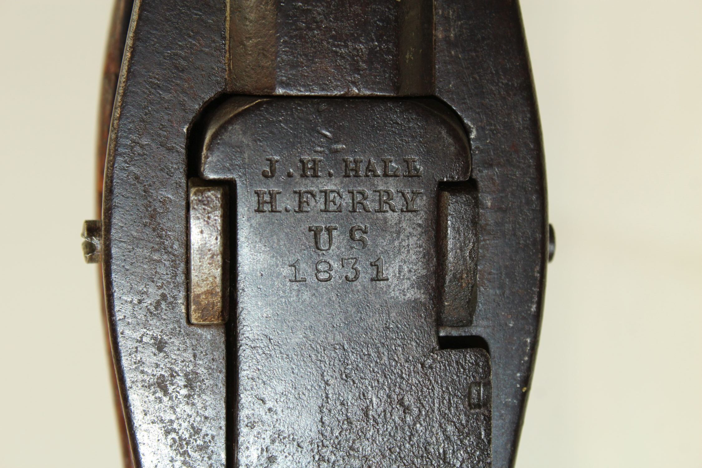 U.S. Harpers Ferry Model 1819 hall Breech Loading Percussion Conversion ...