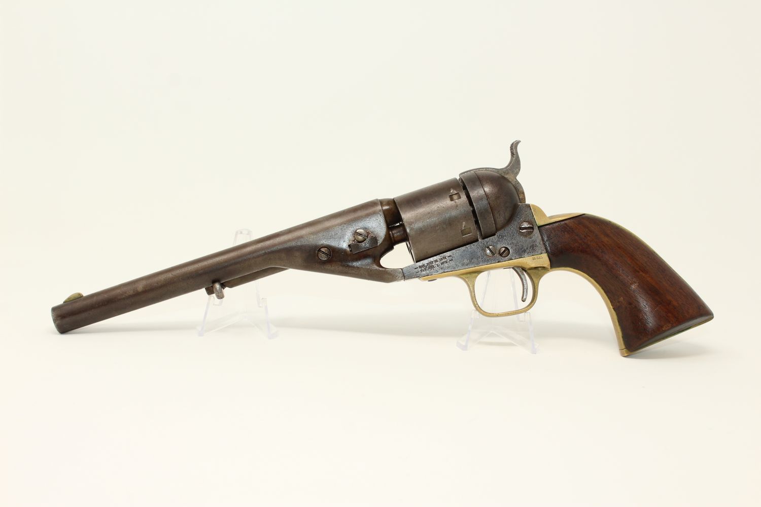 U.S. Navy Colt Model 1861 Navy Conversion Revolver C&R Antique001 ...