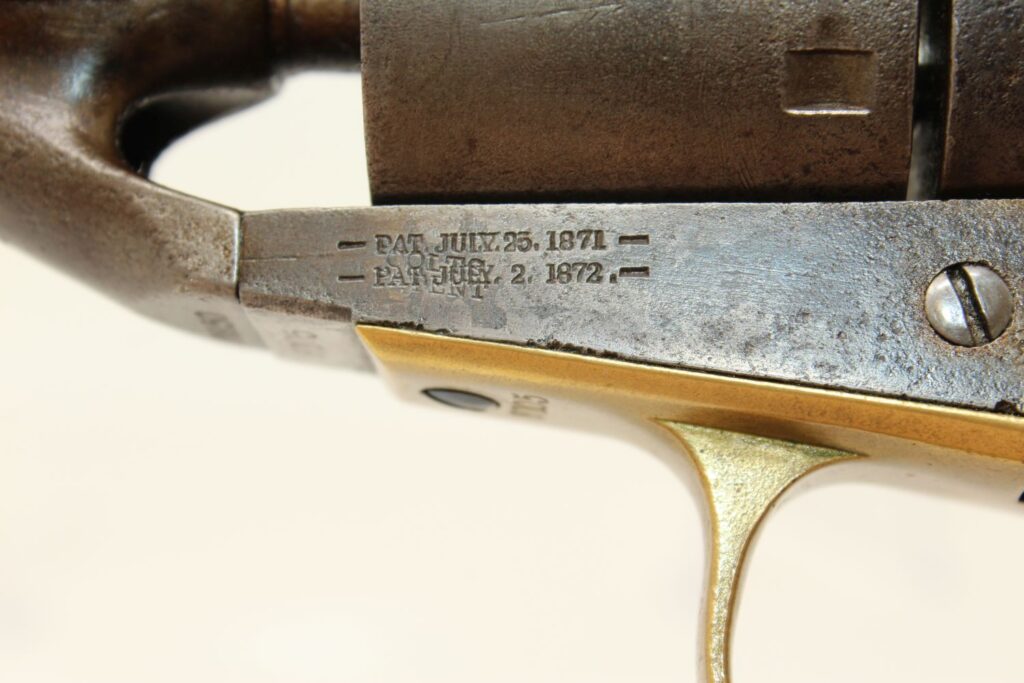U.S. Navy Colt Model 1861 Navy Conversion Revolver C&R Antique018 ...