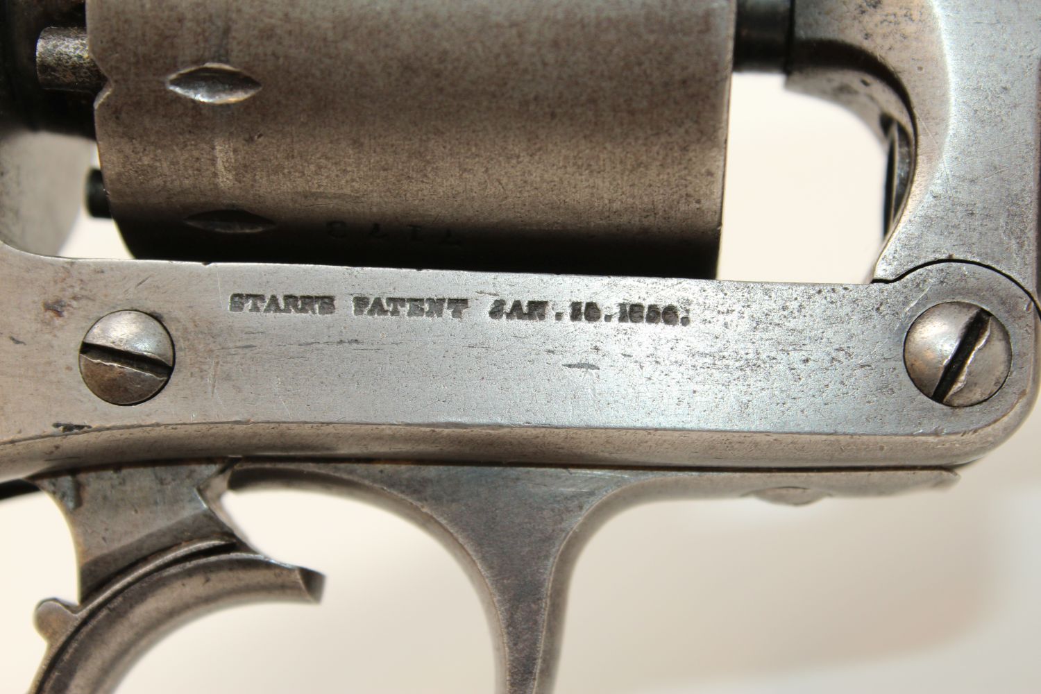 U.S. Starr Model 1858 Army Revolver C&R Antique015 | Ancestry Guns