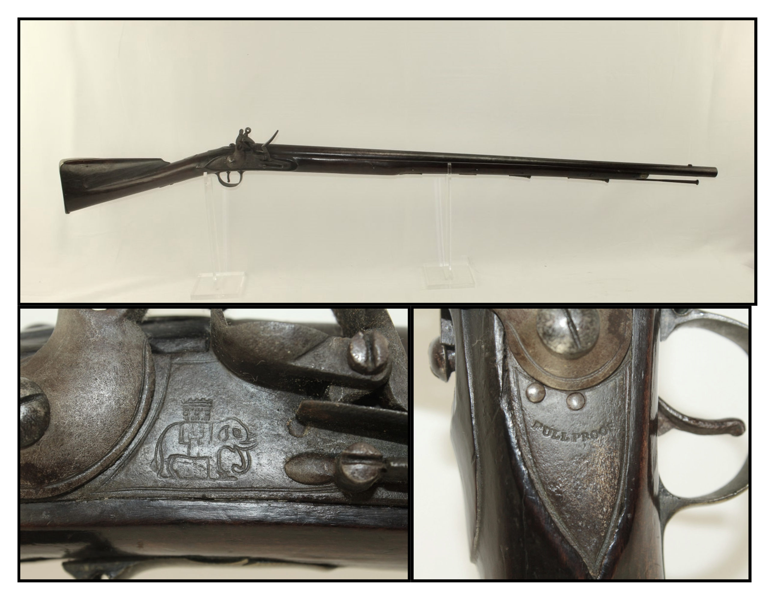 aCollage Brown Bess Type Flintlock Musket | Ancestry Guns
